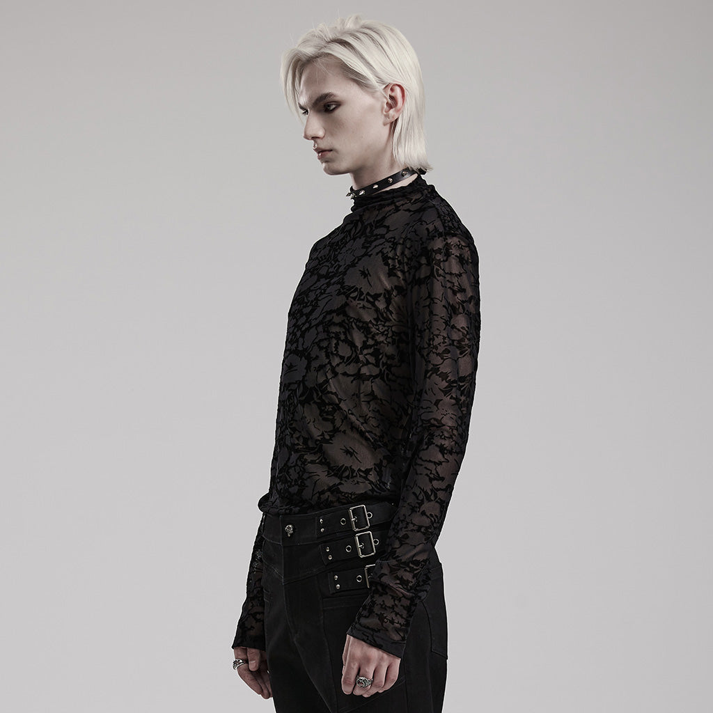 GOTH Perspective Printed Mesh T-shirt WT-834TCM – Punk Rave Original ...