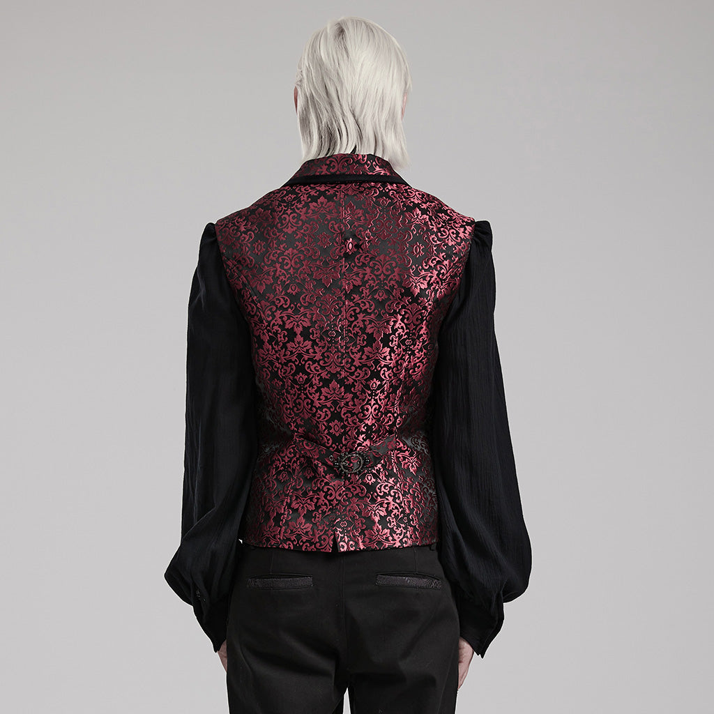 GOTH Gorgeous Jacquard waistcoat WY-1549MJM – Punk Rave Original ...